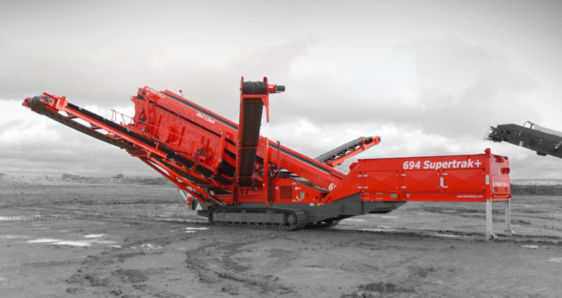 New Zaranda inclinada móvil 694 - Comeco